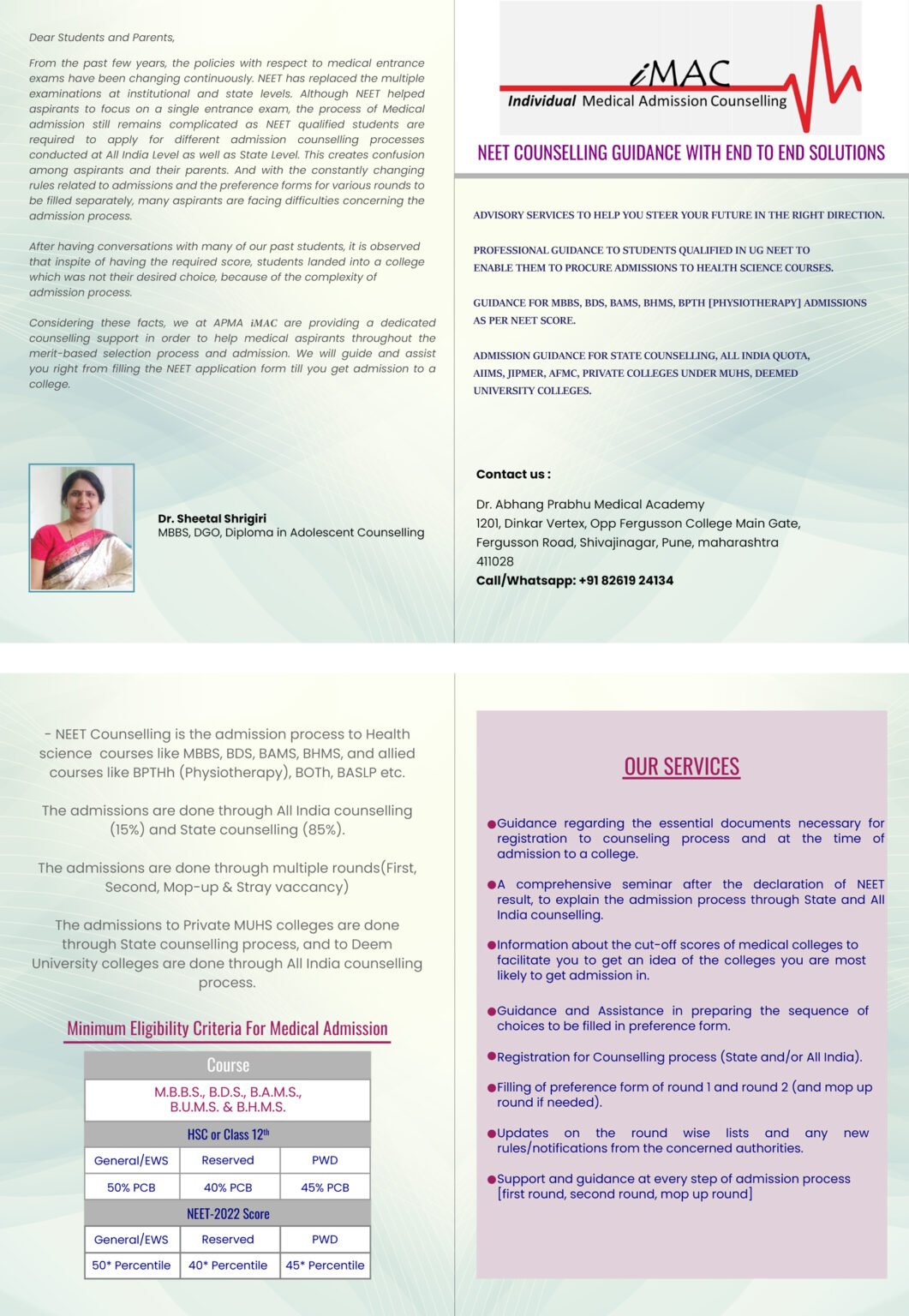 IMAC - Best NEET Coaching Institute in Pune